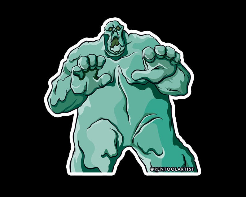 My 3-Inch Die-Cut Vinyl Sticker of THE WAX PHANTOM | Chris Nielsen ...
