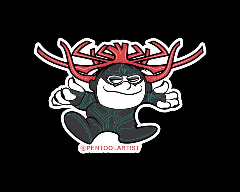 Get Your HAWAIIAN PUNCH HELA 3-Inch Die-Cut Vinyl Sticker | Chris ...