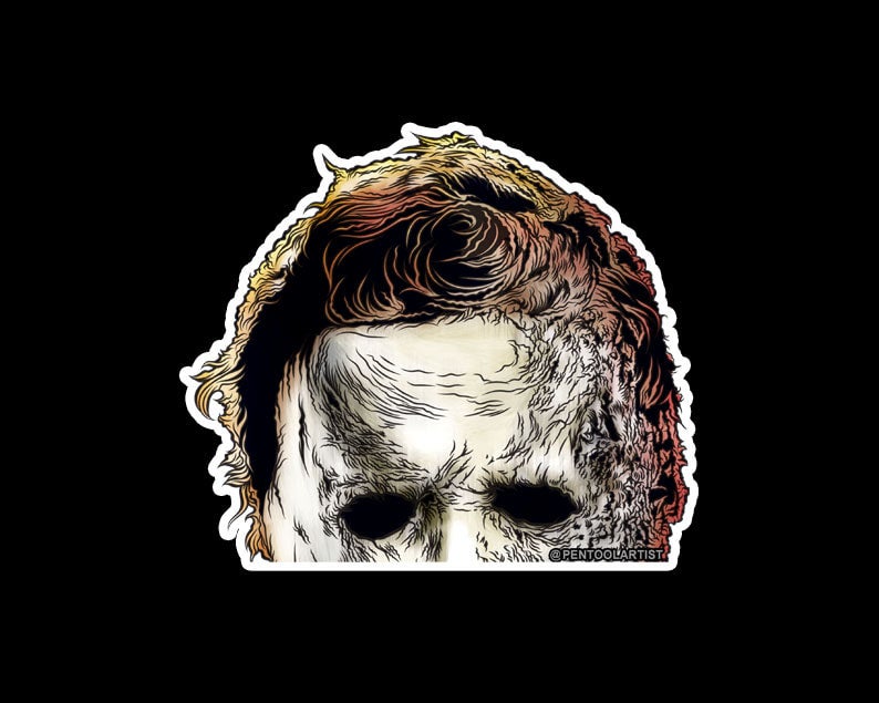 Get Your MICHAEL WINDOW PEEKER 7-Inch Die-Cut Vinyl Sticker | Chris ...