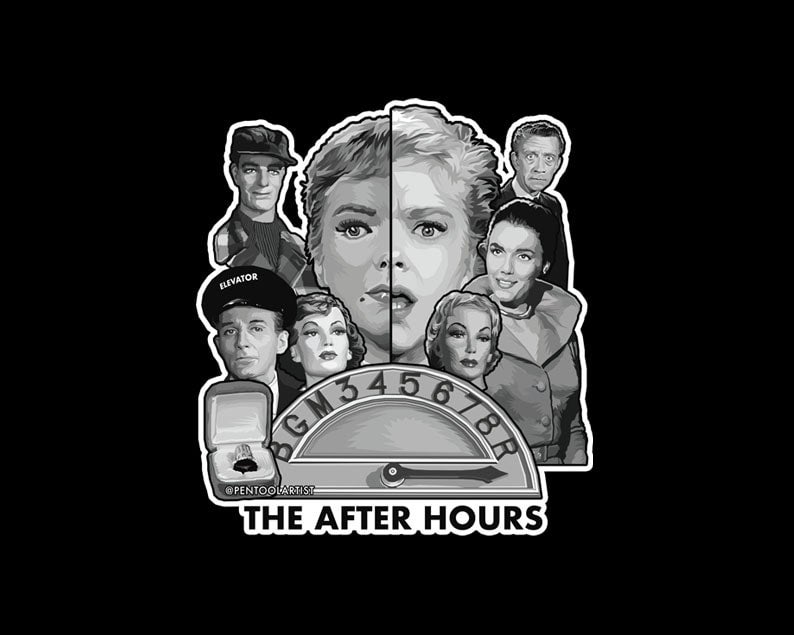 Get Your VINTAGE BLACK & WHITE Twilight Zone 5-Inch Die-Cut Vinyl ...