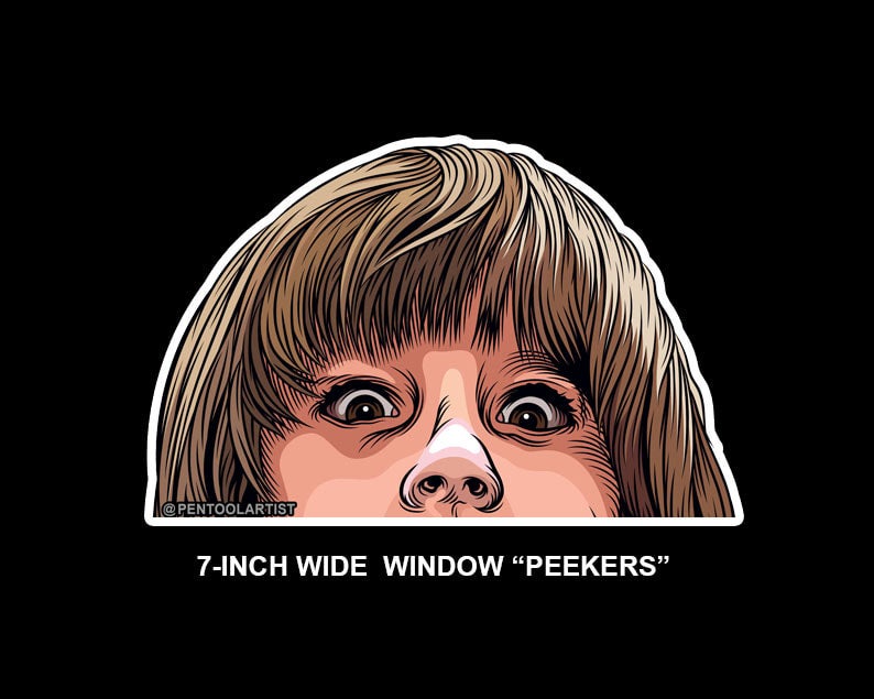 Get Your SHINING WINDOW PEEKER 7-Inch Die-Cut Vinyl Sticker | Chris ...