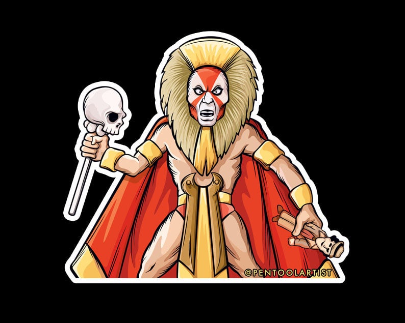 My 3-Inch Die-Cut Vinyl Sticker of MAMBA WAMBA | Chris Nielsen Illustration