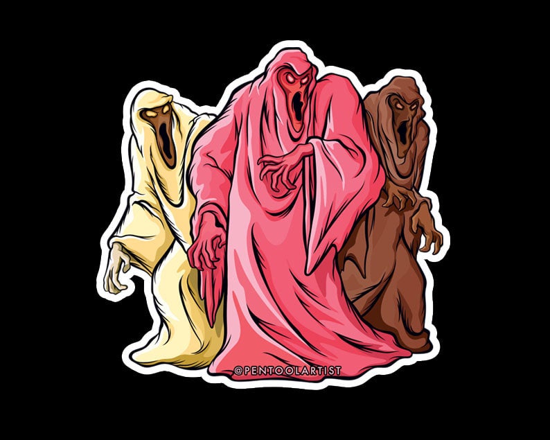 My 3-Inch Die-Cut Vinyl Sticker of THE TECHNICOLOR ICE CREAM PHANTOMS ...
