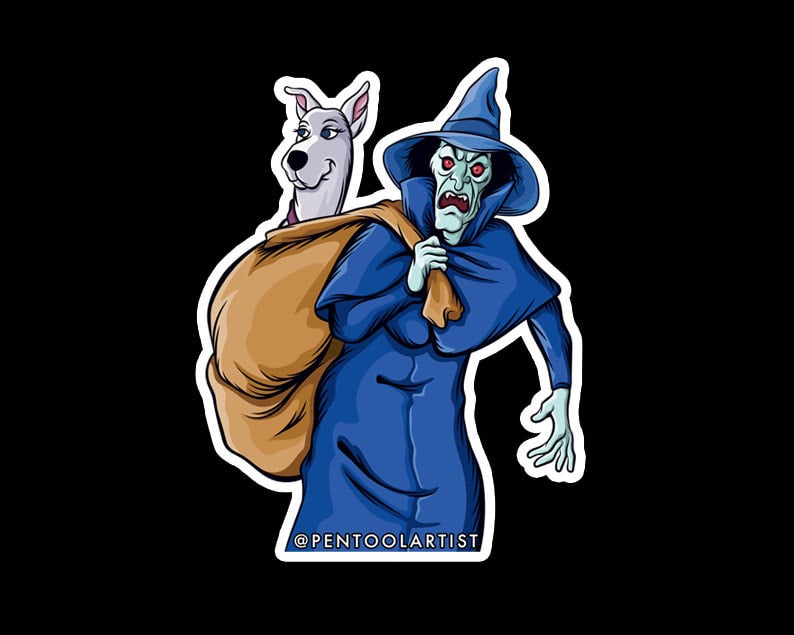 My 3-Inch Die-Cut Vinyl Sticker of THE GHOST OF MILO BOOTH | Chris ...