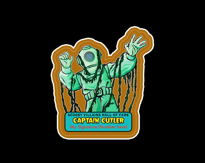 Get Your SIGNED & NUMBERED - CAPTAIN CUTLER 6-Inch Die-Cut Vinyl ...
